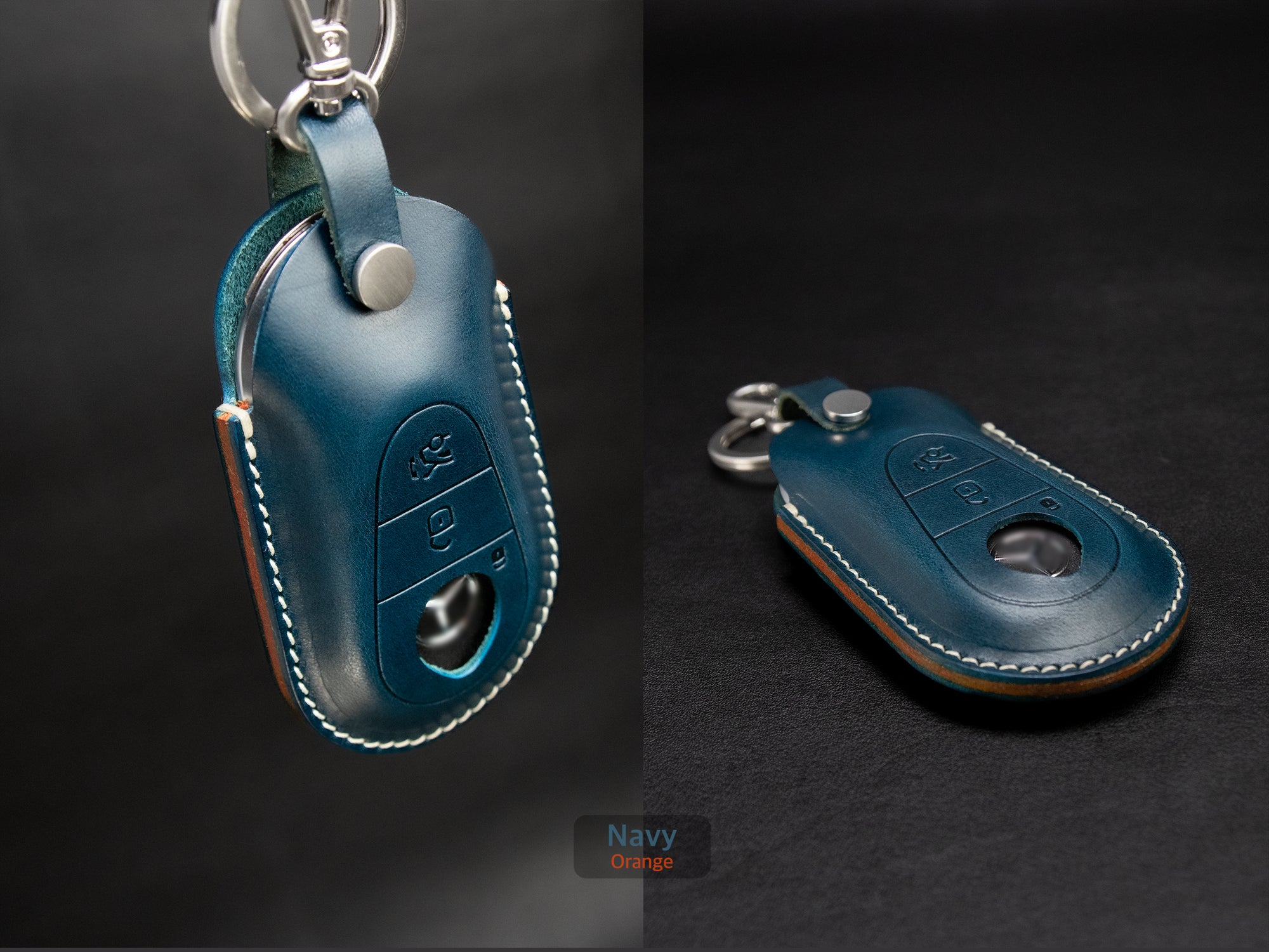 Mercedes Benz Key Fob Leather Cover Case | Mercedes Benz Key Cover ...