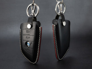 Leather Key Fob Case Fits BMW 425i/430i/225i/M240i/i3/i4 - Leather Brut