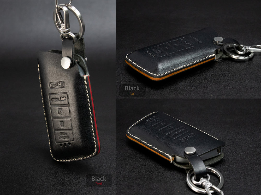 Acura [4-V2] Series Leather Key Fob Case - MDX RDX TLX IL TSX ZDX ...