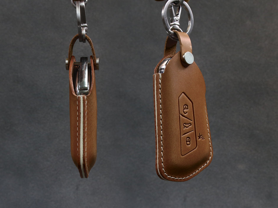 VW Key Fob Cover | Volkswagen Leather Key Fob Cover – Leather Brut