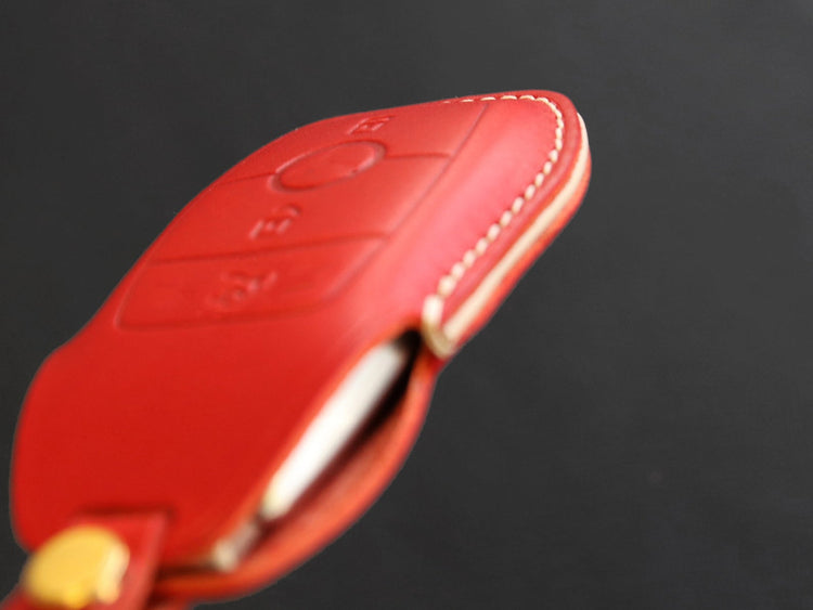 Mercedes Benz Key Fob Leather Cover Case | Mercedes Benz Key Cover ...