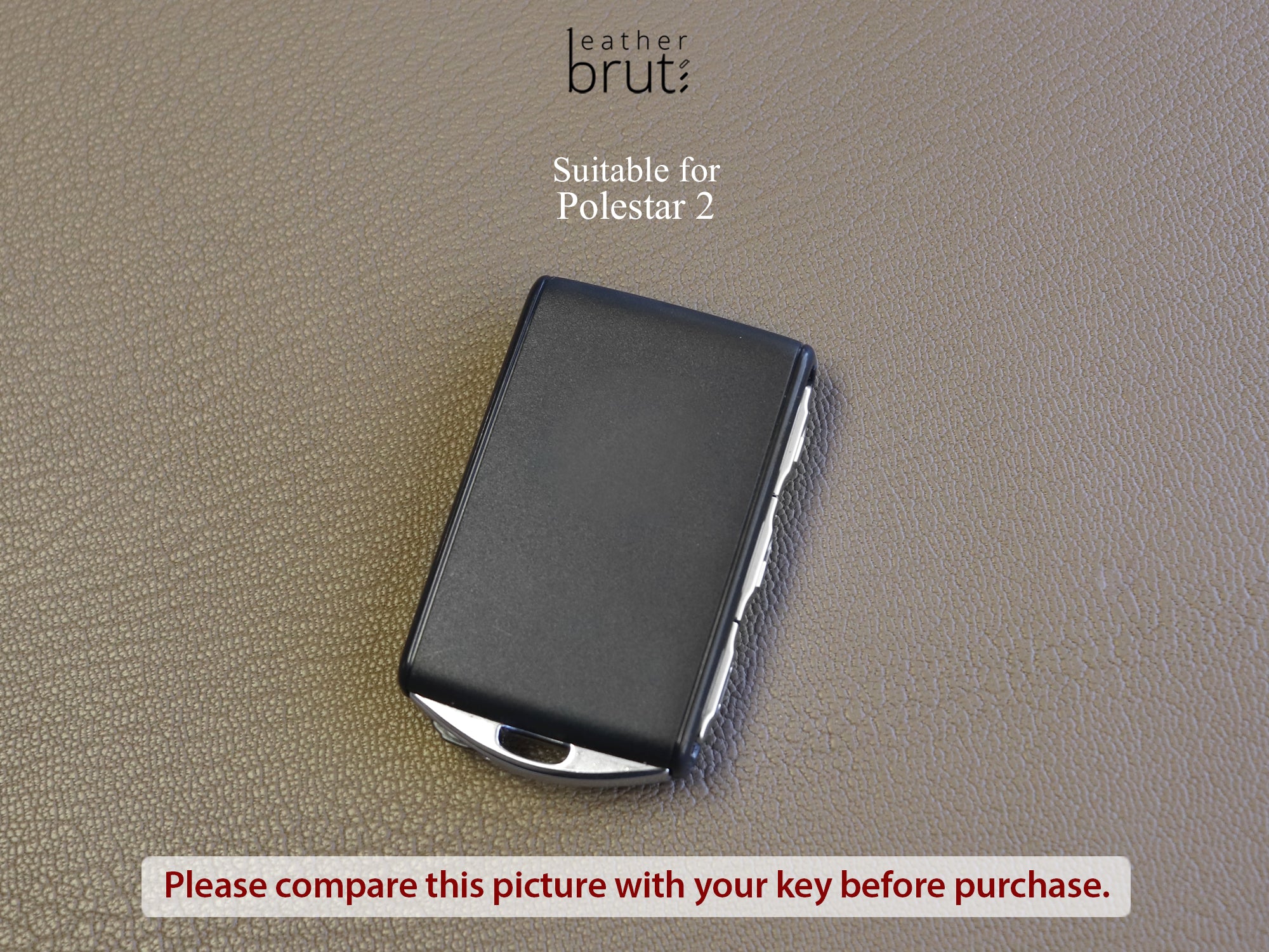 Polestar Series [1] Leather Key Fob Case for Polestar 2 - Italian ...